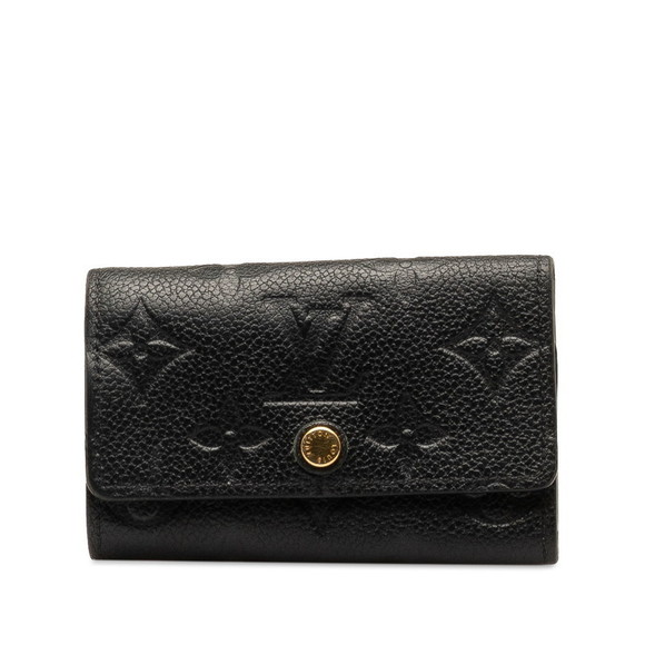 Louis Vuitton | Bags | Louis Vuitton Empreinte Multicle 6 Key Case M6442 Noir Black | Poshmark